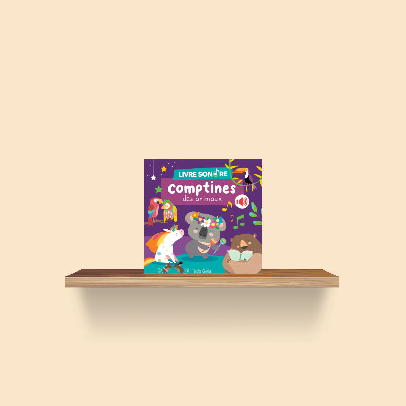 Comptines des animaux - Rachel Pilon - Nursery rhyme book - Petits ...