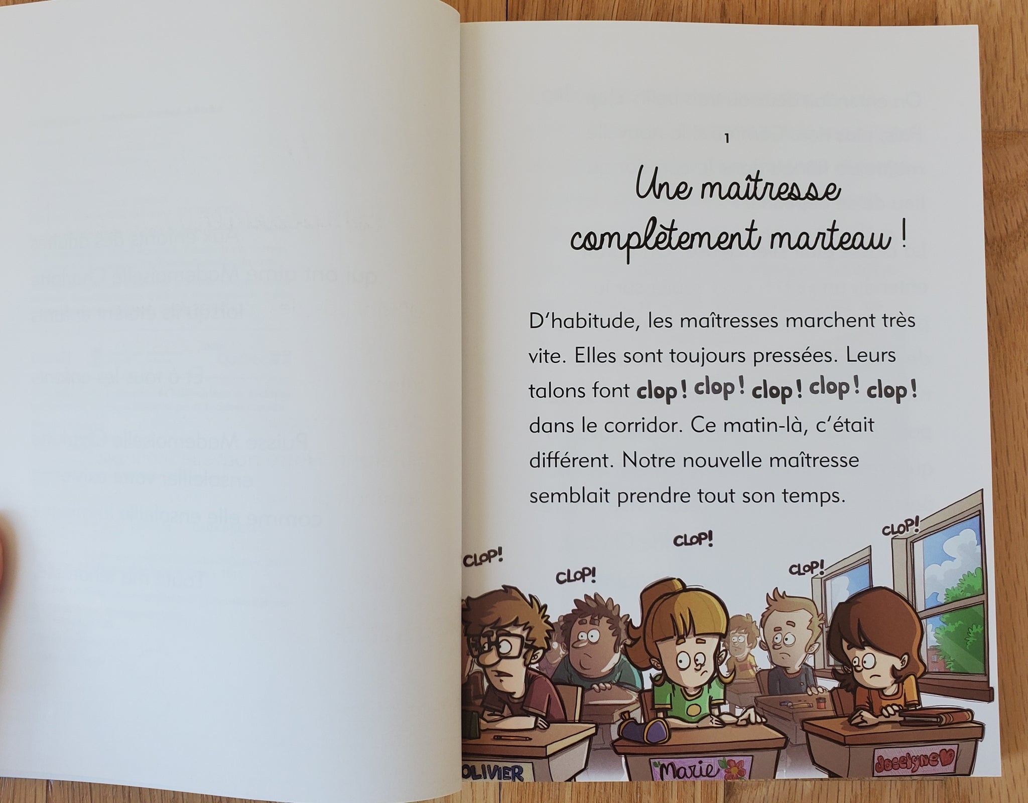 La nouvelle maîtresse - Kids chapter book French - Demers -Pelligrino ...