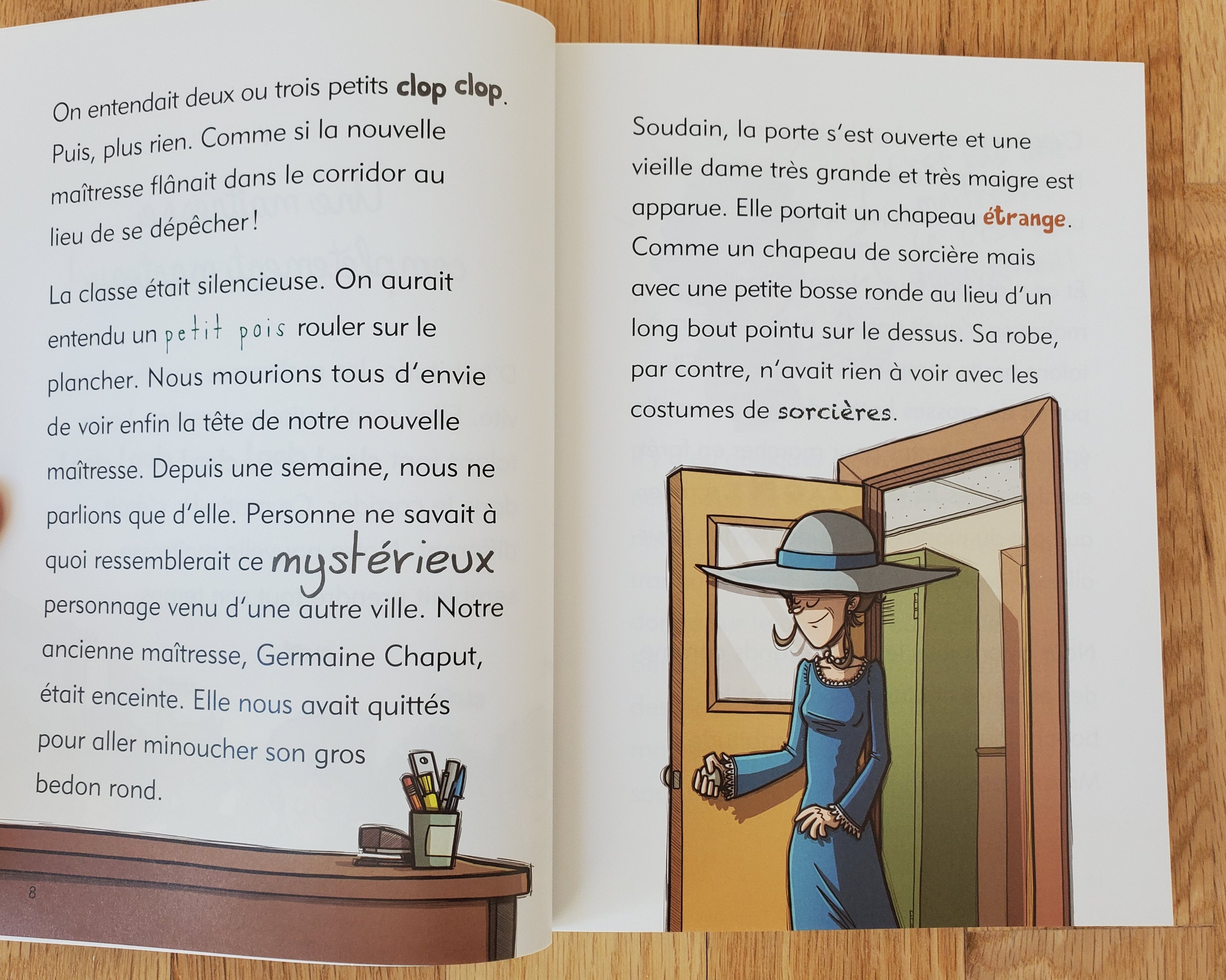 La nouvelle maîtresse - Kids chapter book French - Demers -Pelligrino ...