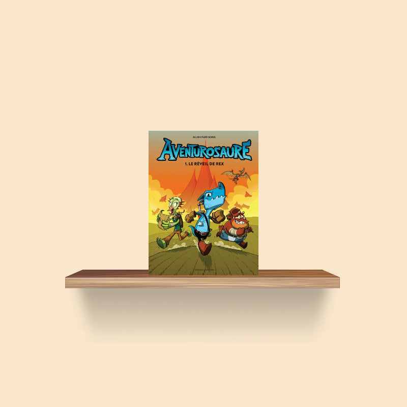 Aventurosaure - T1 - Le réveil de Rex - bande dessinée - Julien Paré ...