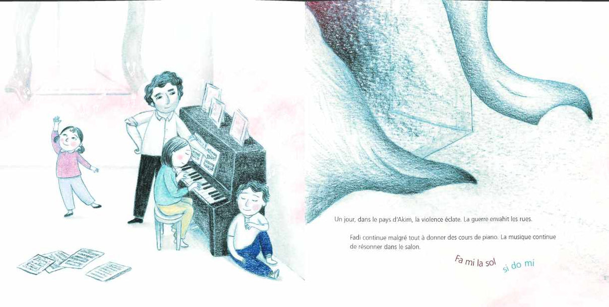 L'enfant qui jouait du piano dans sa tête - Album jeunesse - Andrée ...