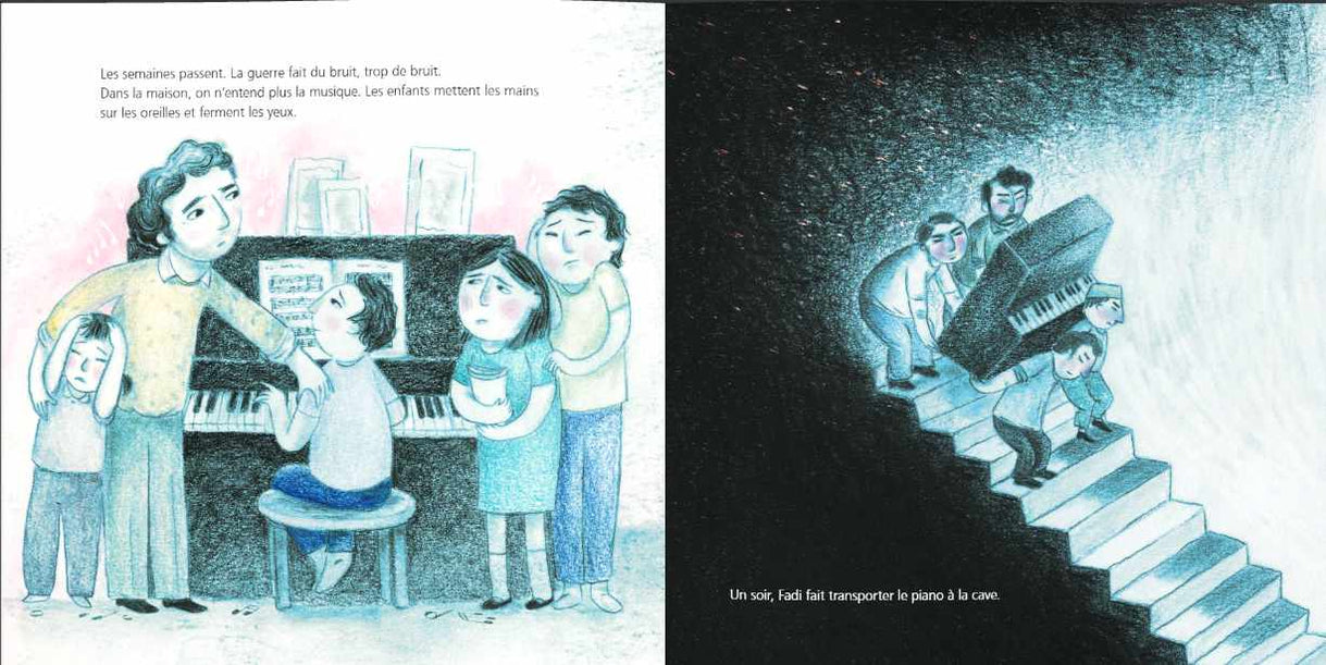 L'enfant qui jouait du piano dans sa tête - Album jeunesse - Andrée ...