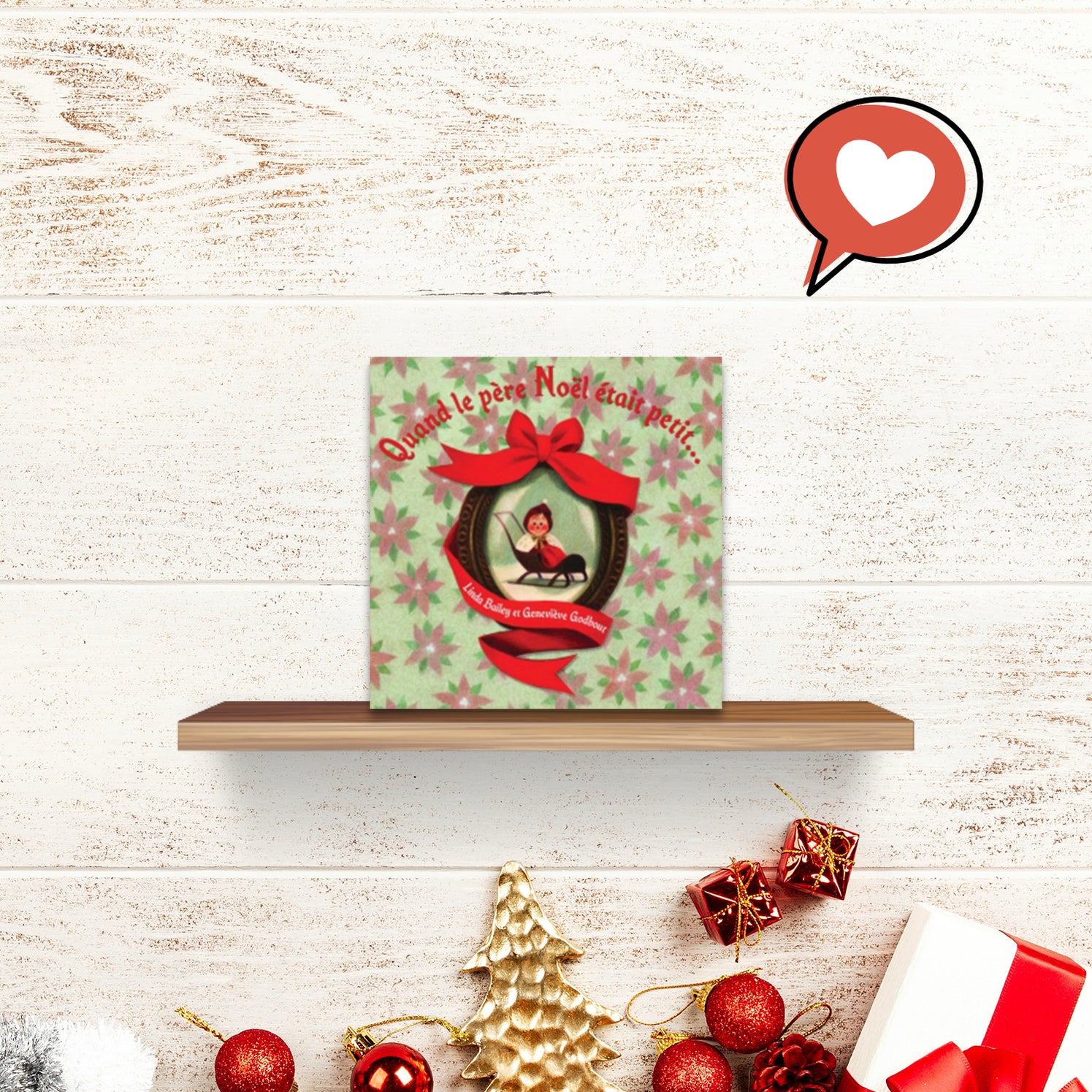 Quand le pere Noel etait petit... - French picture book - Santa - Linda ...